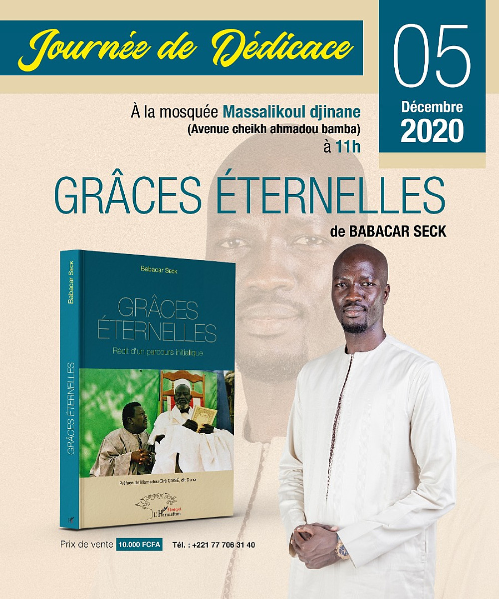 Acheter Grâces Éternelles, par Dr Seck | Social Shop