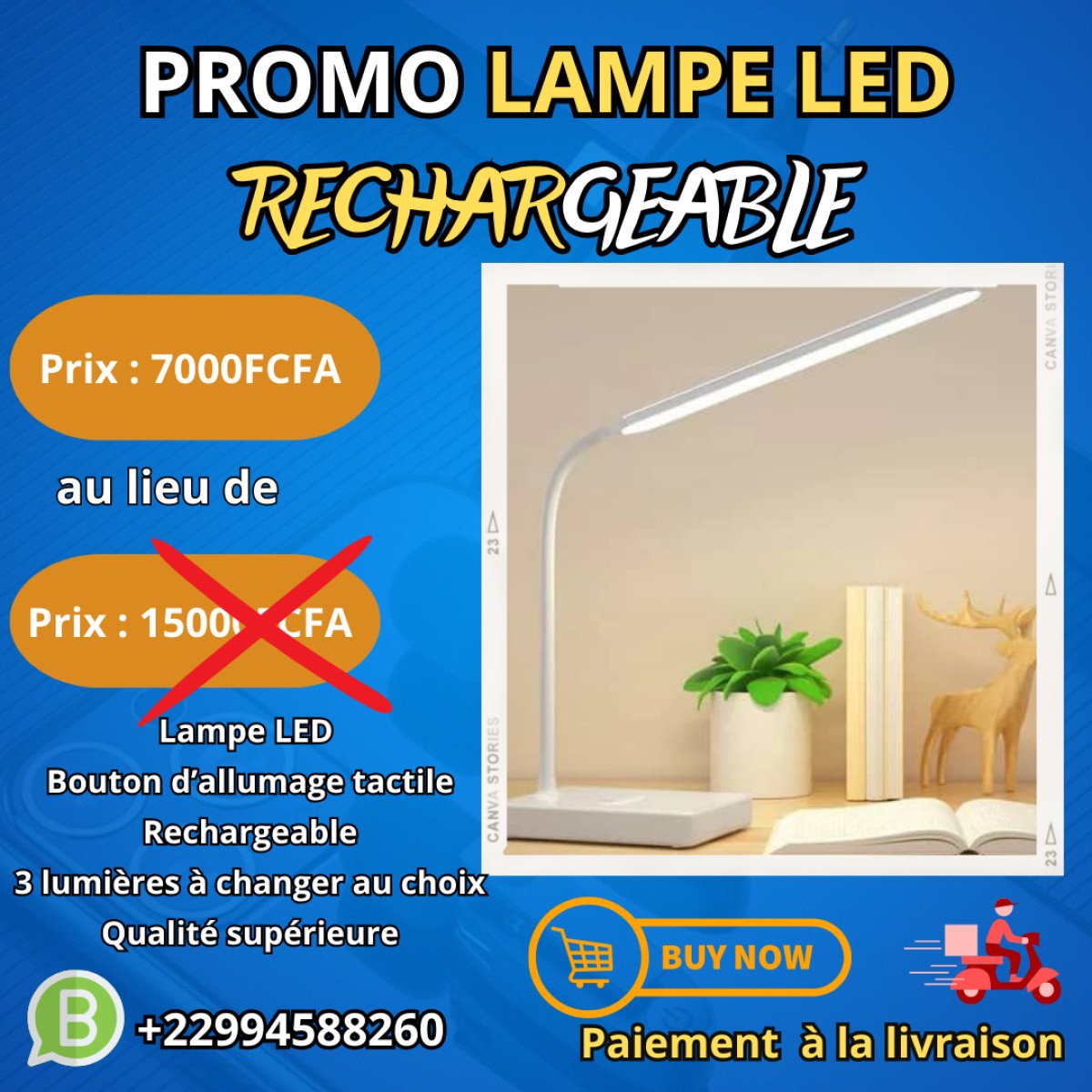 Acheter Lampe de table LED Tactile | Social Shop